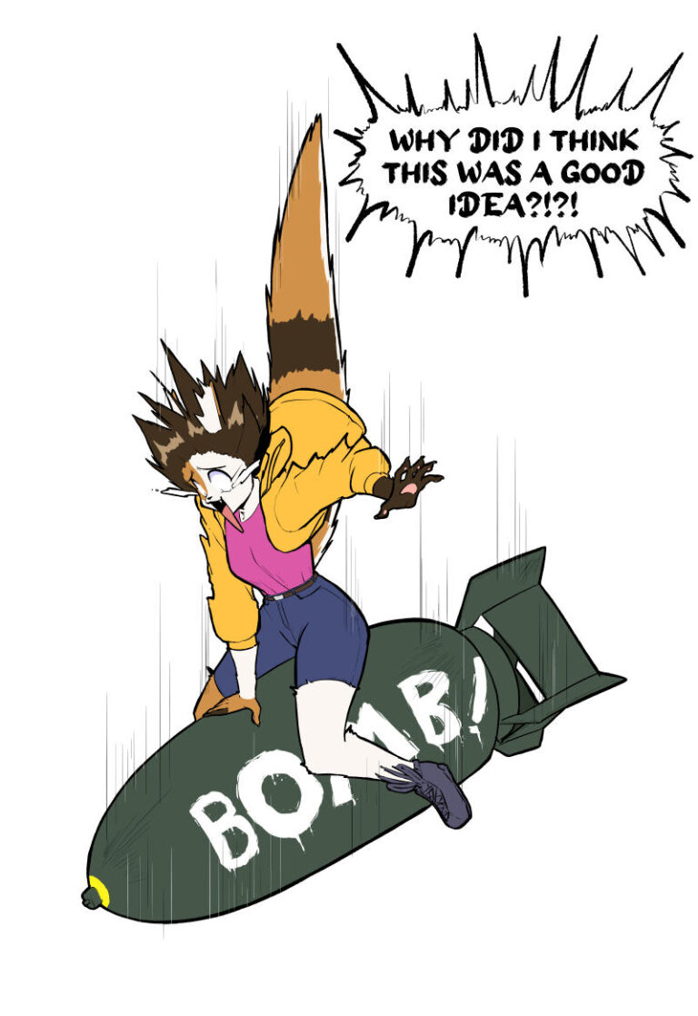 Patreon Suggested Pinup – Kat Bomb – A Kat's (GOD AWFUL!!!) Blessing
