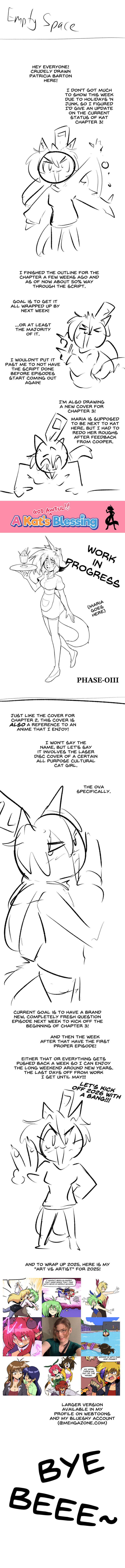 Kat Chapter 3 Progress Update – A Kat's (GOD AWFUL!!!) Blessing